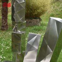 China Artistic Installation Large Outdoor Abstract Stainless Steel Sculpture for Home Decor for sale