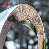 China Large Mobius H6 Stainless Steel Sculpture Abstract Outdoor Art for Contemporary Decor for sale