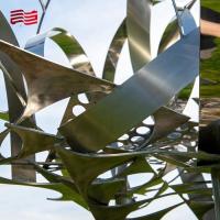 China Custom Shape Mirror Craft Abstract Stainless Steel Sculpture for Outdoor Decoration for sale