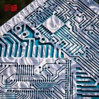 China Digital Platonic Solid Colorful Motherboard Steel Sculpture Custom Shape for Europe Market for sale
