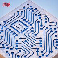 China Digital Platonic Solid Colorful Motherboard Steel Sculpture Custom Shape for Europe Market for sale