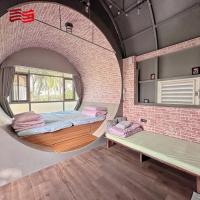 China Cement pipes transformed magnificently  the culvert pipe room hotel amazes the scenic area for sale