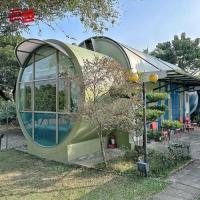 China Cement pipes transformed magnificently  the culvert pipe room hotel amazes the scenic area for sale