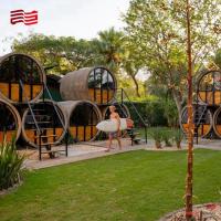 China Creative transformation of cement pipes  the culvert pipe room hotel stands out uniquely in the scenic area for sale