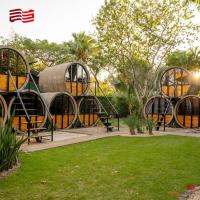 China Creative transformation of cement pipes  the culvert pipe room hotel stands out uniquely in the scenic area for sale
