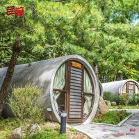 China Skillful transformation of cement pipes  achieving the classic of the culvert pipe room hotel in the scenic area for sale
