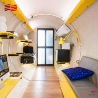 China The culvert pipe room hotel  the magical accommodation space transformed from cement pipes for sale