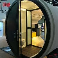 China Witness the transformation of cement pipes  experience the charm of the culvert pipe room hotel for sale
