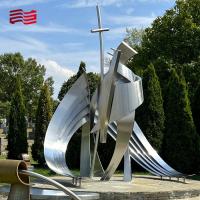 China Outdoor Abstract Metal Sculptures With Intricate Designs Add A Fascinating Artistic Flair To Gardens And Public Areas for sale
