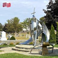 China Outdoor Abstract Metal Sculptures With Intricate Designs Add A Fascinating Artistic Flair To Gardens And Public Areas for sale