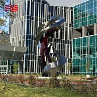 China Modern Metal Sculpture Artworks With Innovative Concepts Enhance The Aesthetic Appeal Of Outdoor Public Spaces Wonderful for sale