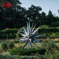 China Abstract Metal Sculptur Combined With Outdoor Artistry Create A Captivating Aesthetic Appeal That Leaves A Lasting Impre for sale
