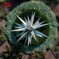 China Abstract Metal Sculptur Combined With Outdoor Artistry Create A Captivating Aesthetic Appeal That Leaves A Lasting Impre for sale