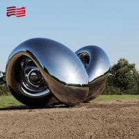 China Modern Abstract Metal Sculptures Adorning Outdoor Gardens Gracefully Bring A Sense Of Sophistication And Creativity for sale
