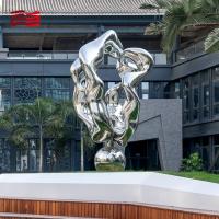 China Large Metal Outdoor Sculptures With Striking Shapes Redefine The Look And Feel Of Public Areas Drastically for sale