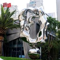 China Large Metal Outdoor Sculptures With Striking Shapes Redefine The Look And Feel Of Public Areas Drastically for sale