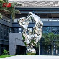 China Large Metal Outdoor Sculptures With Striking Shapes Redefine The Look And Feel Of Public Areas Drastically for sale