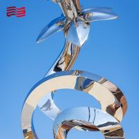 China Abstract Metal Outdoor Sculptur With Thoughtful Craftsmanship Elevates The Natural Beauty Of Gardens Significantly for sale
