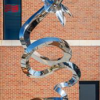 China Abstract Metal Outdoor Sculptur With Thoughtful Craftsmanship Elevates The Natural Beauty Of Gardens Significantly for sale