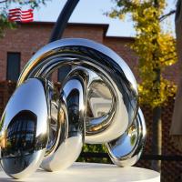 China Metal Sculpture Art For Outdoor Settings Crafted With Precision Enhances The Visual Impact And Atmosphere Dramatically for sale
