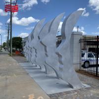 China Large Outdoor Metal Sculptures Presenting Bold Expressions Add Drama And Excitement To Outdoor Environments for sale