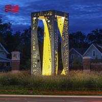 China Metal Art Outdoor Sculptures Transforming Urban Aesthetics Through Thoughtful Creations And Fine Craftsmanship for sale