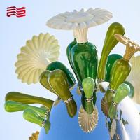 China Lotus outdoor metal sculpture park landscape sculpture square sculpture stainless steel mirror process for sale