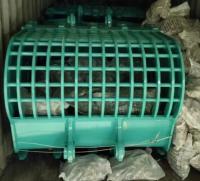 China Wear Resistant Mini Excavator Skeleton Bucket with Stable Metal Structure for 50-700 Series Equipment for sale