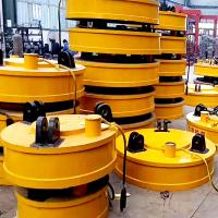 China Heavy Duty Excavator Magnet Attachment 350 Bar Working Pressure for 12-30 Ton Equipment for sale