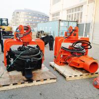 China DZA Series Single Motor Excavator Vibratory Hammer - 235 KN Excitation Force, 2300 kg Mass for Construction Applications for sale