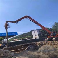 China DZA Series Single Motor Excavator Vibratory Hammer - 235 KN Excitation Force, 2300 kg Mass for Construction Applications for sale