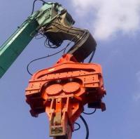 China DZA Series Single Motor Excavator Vibratory Hammer - 235 KN Excitation Force, 2300 kg Mass for Construction Applications for sale