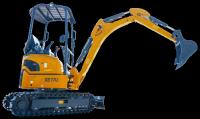 China XE17U Tailless Wheel Crawler Excavator - 1795kg Operating Weight, 16kN Digging Force - Compact Design for Urban Construction for sale