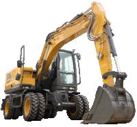 China XE105WG Excavator - 74kW Power, 10100kg Operating Weight with 0.45m³ Bucket Capacity for sale