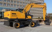 China XE210WGA Cummins Engine Wheel Hydraulic Excavator - 21000 kg Operating Weight, 130 kW Power for sale