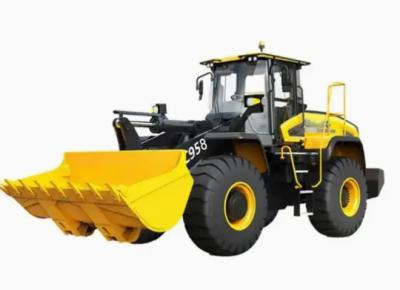 China XC958 Wheel Loader 168kW Power 18000kg Operating Mass with 2.5-5.0m³ Bucket Capacity for sale