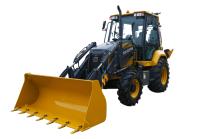 China XC8-C2570 Backhoe Loader 74kW Power 2500kg Rated Load National IV Emission Standards for sale