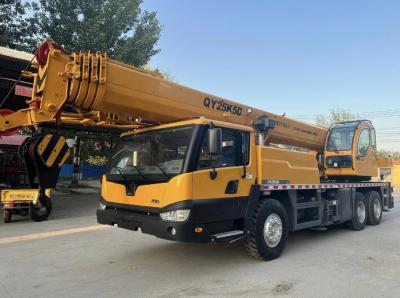 China QY25K5D 25 Ton Truck Crane with 47.8m Max Height and 80 km/h Travel Speed - CE & ISO9001 Certified for sale