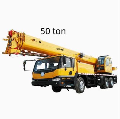 China QY50KD 50 Ton Truck Crane with 57.7m Max Height and 276kW Engine Power for Heavy Lifting Operations for sale