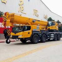China XCT80 Truck Crane with 55m Boom Length and 80km/h Travel Speed for Construction Projects for sale
