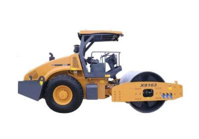 China XS163J Vibratory Compactor 16000kg Operating Weight with 28/33Hz Vibration for Highway Construction for sale