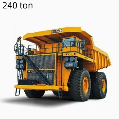 China XDE240 Electric Dump Truck 240 Ton Load Capacity 165000kg Weight 56km/h Speed for Heavy Duty Mining for sale