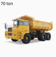 China XDM70 Mechanical Driver Dump Truck 70 Ton Capacity 55km/h Speed 6×4 Drive for Mining Operations for sale