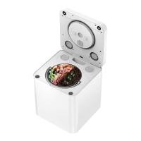 China 5.2L Organic Kitchen Composter Machine OEM Supported Auto Reverse Grind System for sale