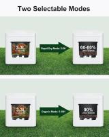 China Eco Friendly Food Compost Machine Power Saving 3.3L Capacity for sale
