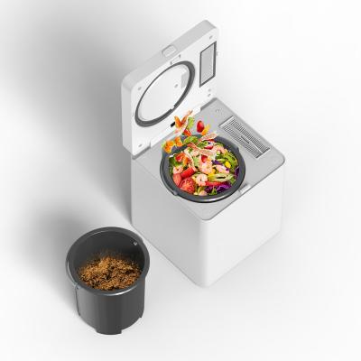 China Quiet 2.5 Liters Kitchen Waste Composter Indoor Electric Composter for sale