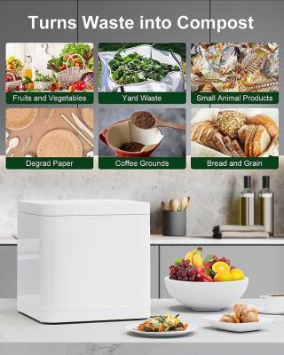 China Desktop Kitchen Composter Machine Eco Friendly With Air Switch Control for sale
