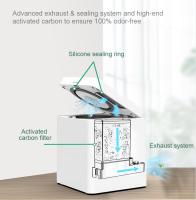 China Quiet Compact Electric Food Waste Composting Machine Stainless Steel Grinding Elements for sale