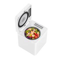 China OEM 2.5L Smart Waste Kitchen Composter Turning Food Waste to Compost Electric Compost Bin Factory Whole Customized White for sale