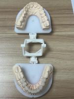 China Custom Full Zirconia Dental Bridge with Digital CAD/CAM Milling and Multiple Tooth Shades for sale
